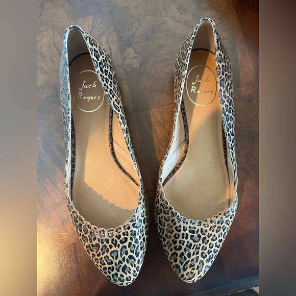 Jack Rogers | Shoes | Hp Jack Rogers Cheetah Print Flats 65 | Poshmark